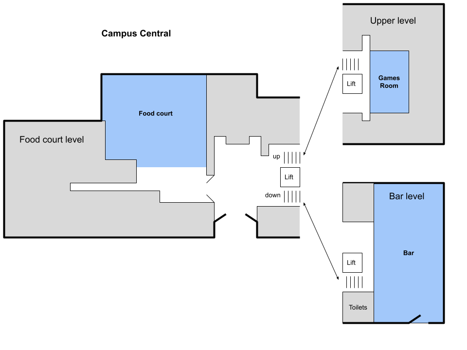 Maps of the venue – BiCon 2022